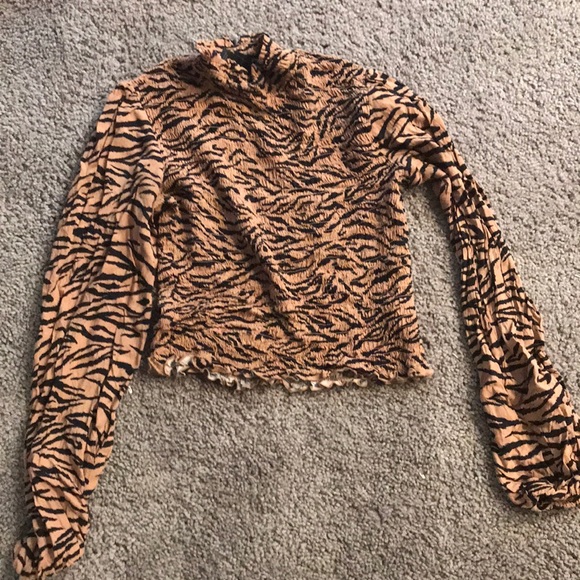 Tops | Tiger Crop Top | Poshmark
